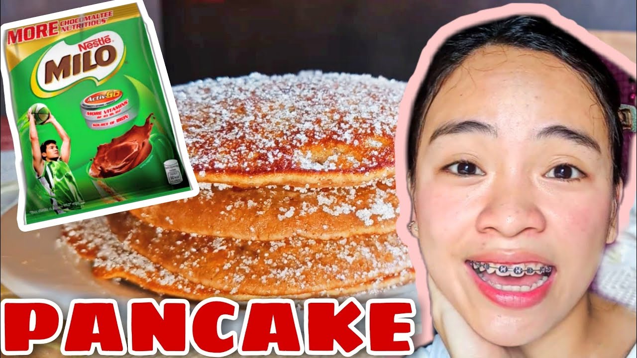 HOW TO MAKE MILO PANCAKE| EDEN IN THE CITY - YouTube