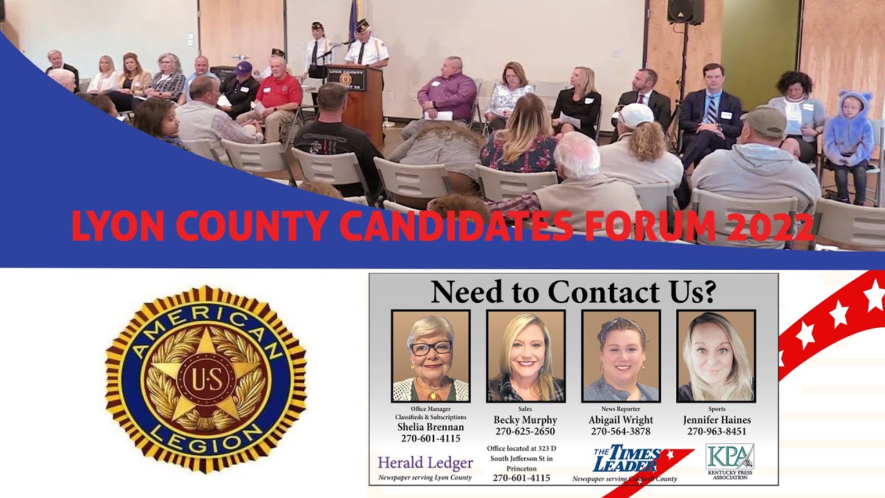 Lyon County Candidates Forum 2022 - YouTube