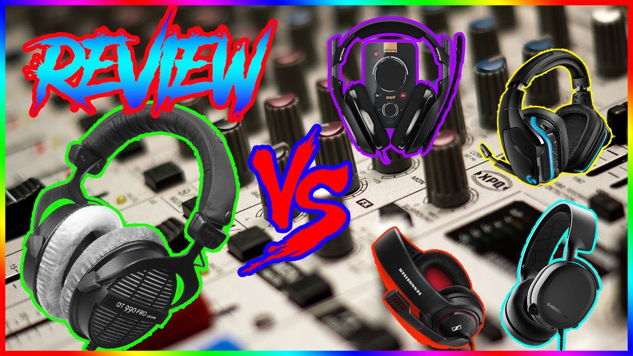 Beyerdynamic DT990 Pro (Ninjas headphones) VS. Gaming Headsets - YouTube