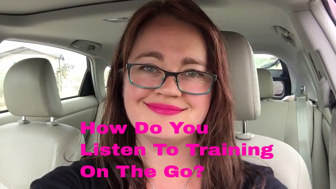 How Do You Listen To Audio Training On The Go? - YouTube