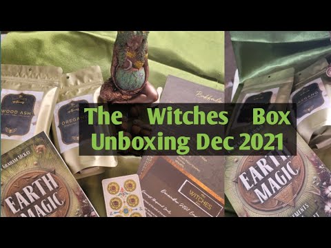 The Witches Box Unboxing December 2021 - YouTube