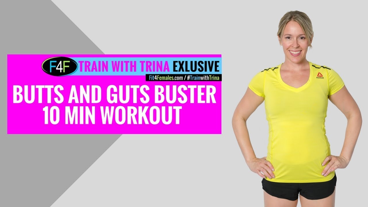Butts and Guts Buster Workout Instructional Video - YouTube