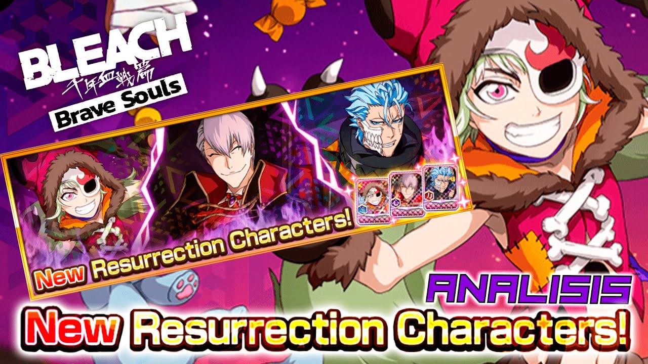 RESURECCION DE LILINETH, GRIMJOW Y GIN HALLOWEEN! || BLEACH BRAVE SOULS ...