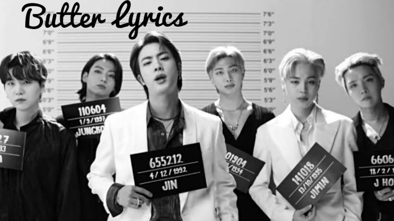 @BTS butter / song lyrics in English romanized / made from AK LYRICS ...