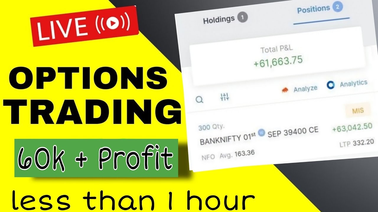 Live Profit Analysis In Banknifty / Live Trading profit - YouTube