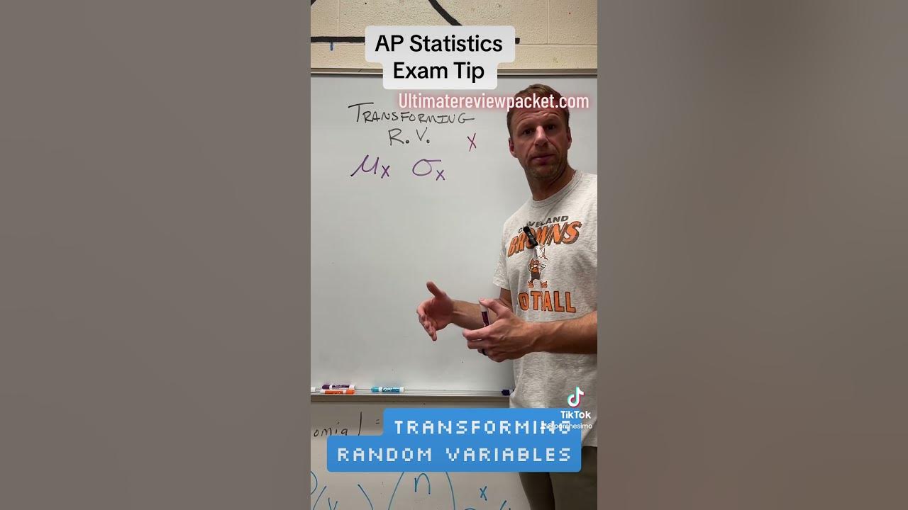 AP Statistics Exam Tip - transforming random variables #apstats # ...