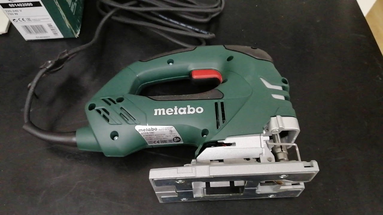 METABO STEB 140 (601402000) JIGSAW - Máy Cưa Lọng 750 W (Made in ...