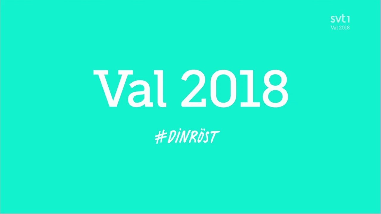 SVT1 - Val 2018 : Valvakan Intro (HD) - YouTube