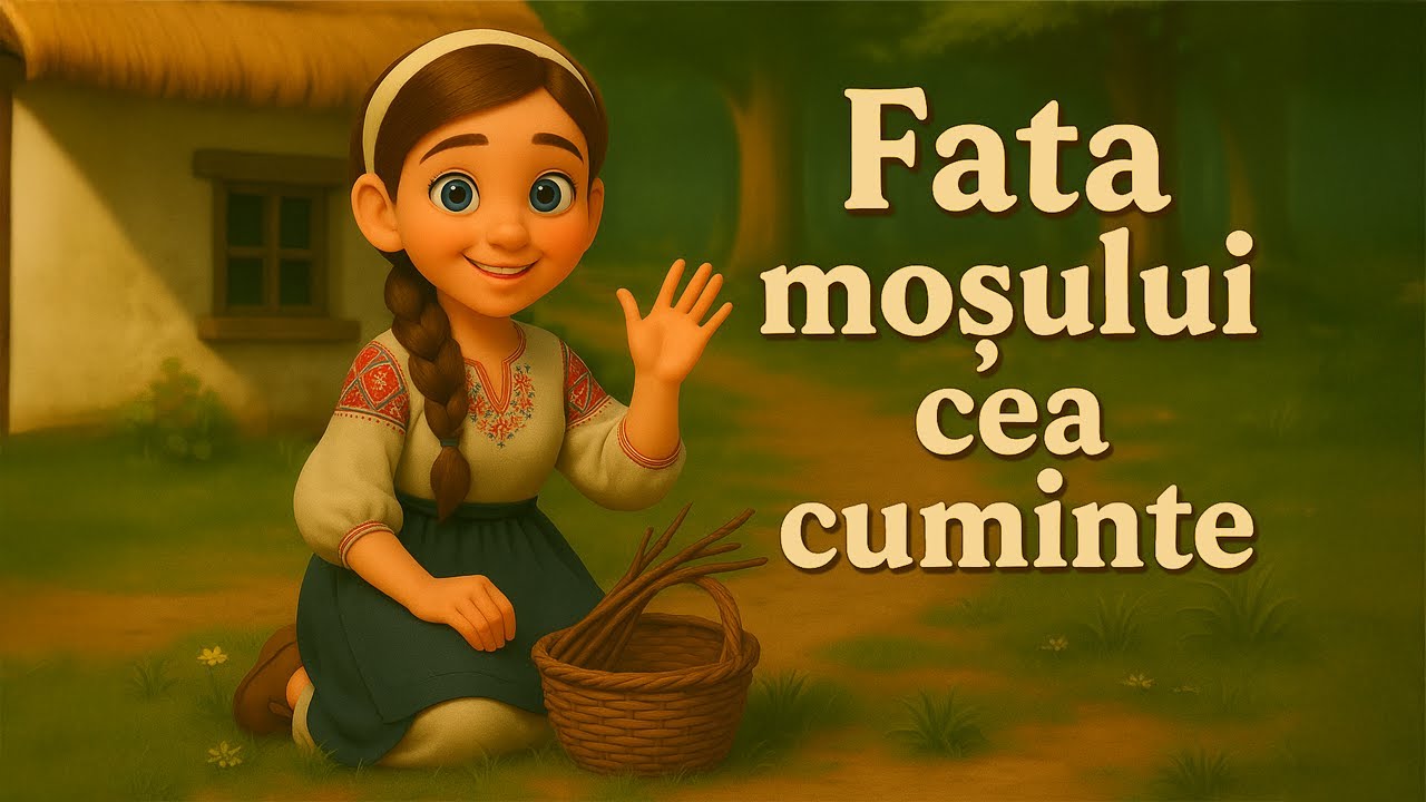 👧 Fata moșului cea cuminte - PARTEA 1 Poveste animată | Desene animate ...