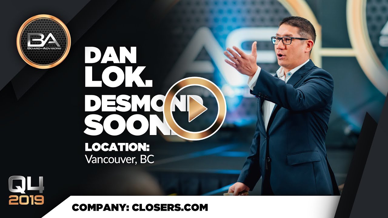 Closers.com - DESMOND SOON's Board Of Advisors Mastermind Review - YouTube