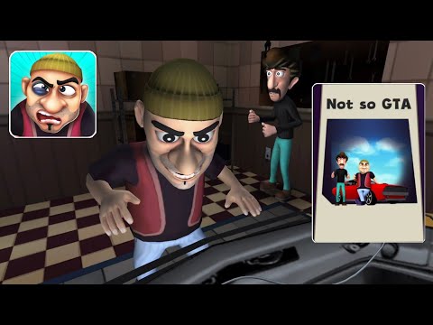 Scary Robber Home Clash Gameplay Not So GTA