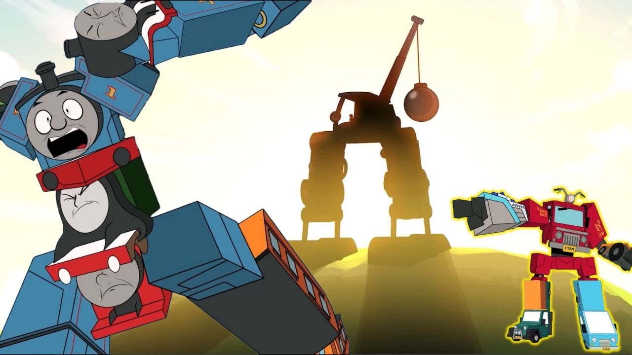 Thomas The Robot VS Bob The Builder & Postman Pat | Animation MEMES ...