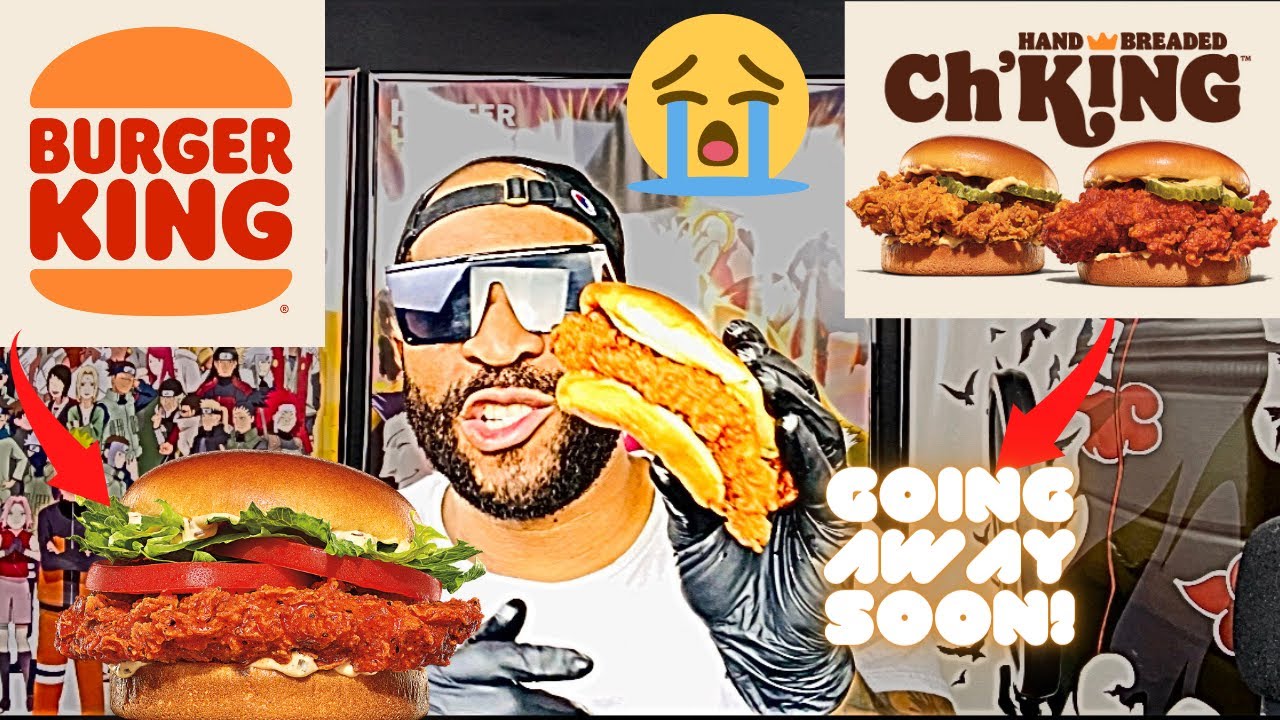MY LAST BURGER KING HAND BREADED CHICKEN SANDWICH - YouTube