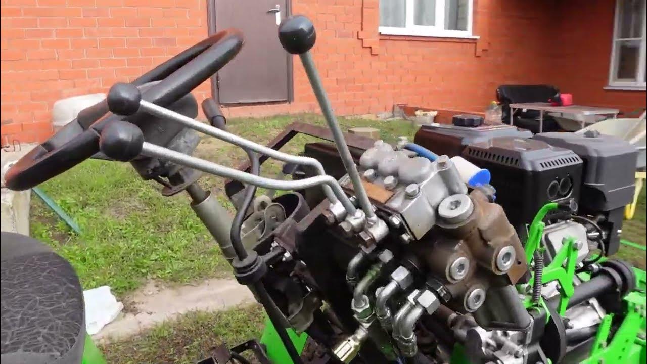 УСТРАНЕНИЕ ТЕЧИ РАСПРЕДЕЛИТЕЛЯ Р80 ИЗ ПОД РЫЧАГА - YouTube