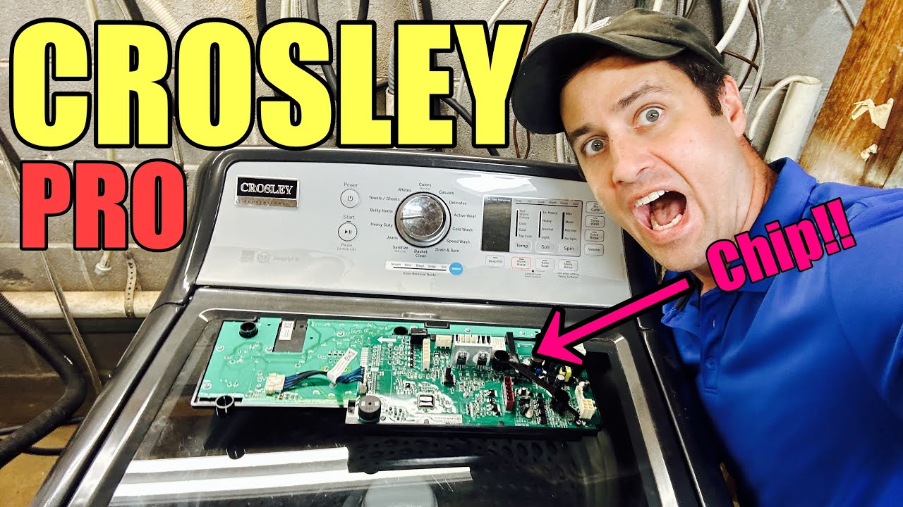 This Crosley Professional Washer Isn’t Cycling | Made By GE | Bad ...