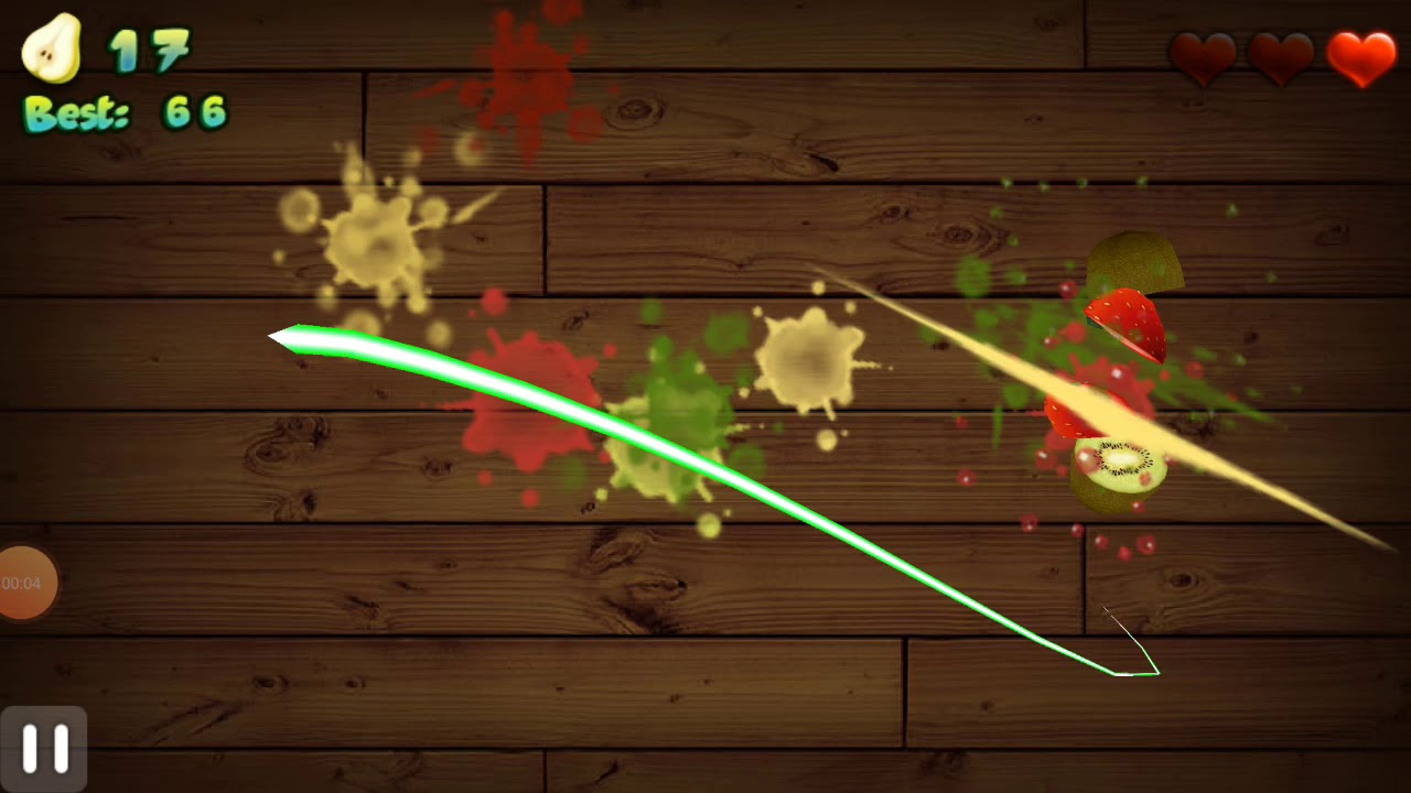 Fruit cut 3d - YouTube