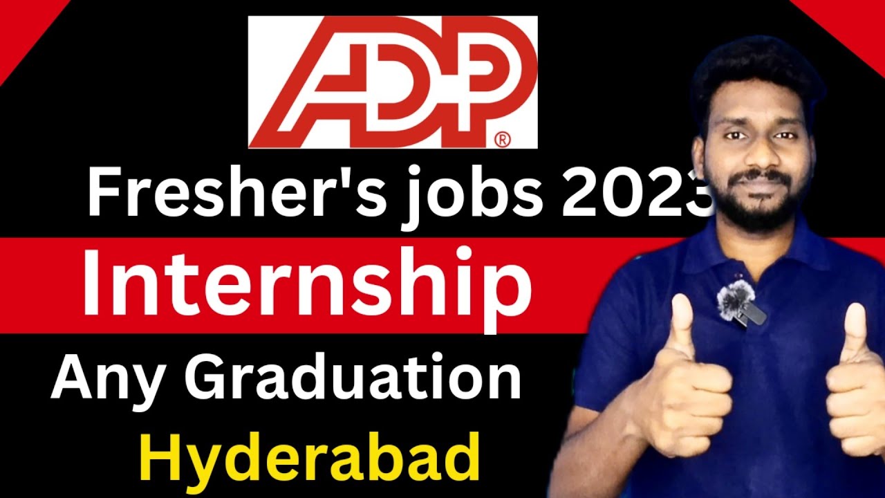 Adp Hyderabad Internship Program In Software Adp Latest Software Technologies Tejabhaiupdates