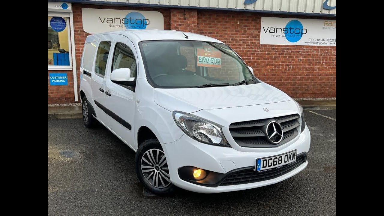 WalkRound 2018 68 Mercedes Benz Citan 1.5 111 CDI Dualiner Crew Van 110 ...