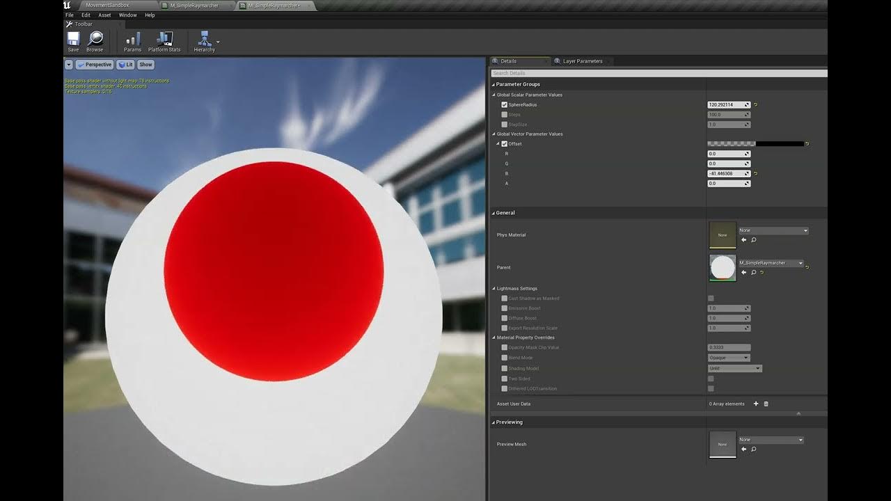 Signed Distance Field Raymarching: Spheres - YouTube