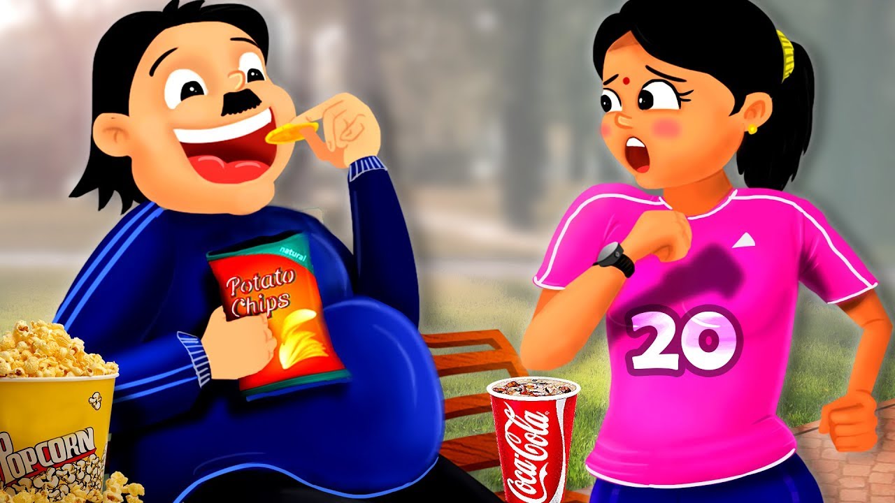 తిండిబోతు తండ్రి | Foodie Father - Fat Papa to Fit Papa | Funny Fitness ...