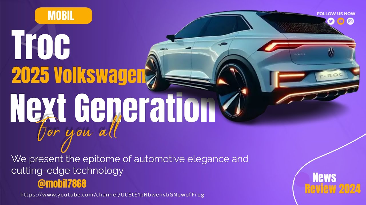 Next Generation 2025 Volkswagen Troc#automobile #cartoon #car - YouTube