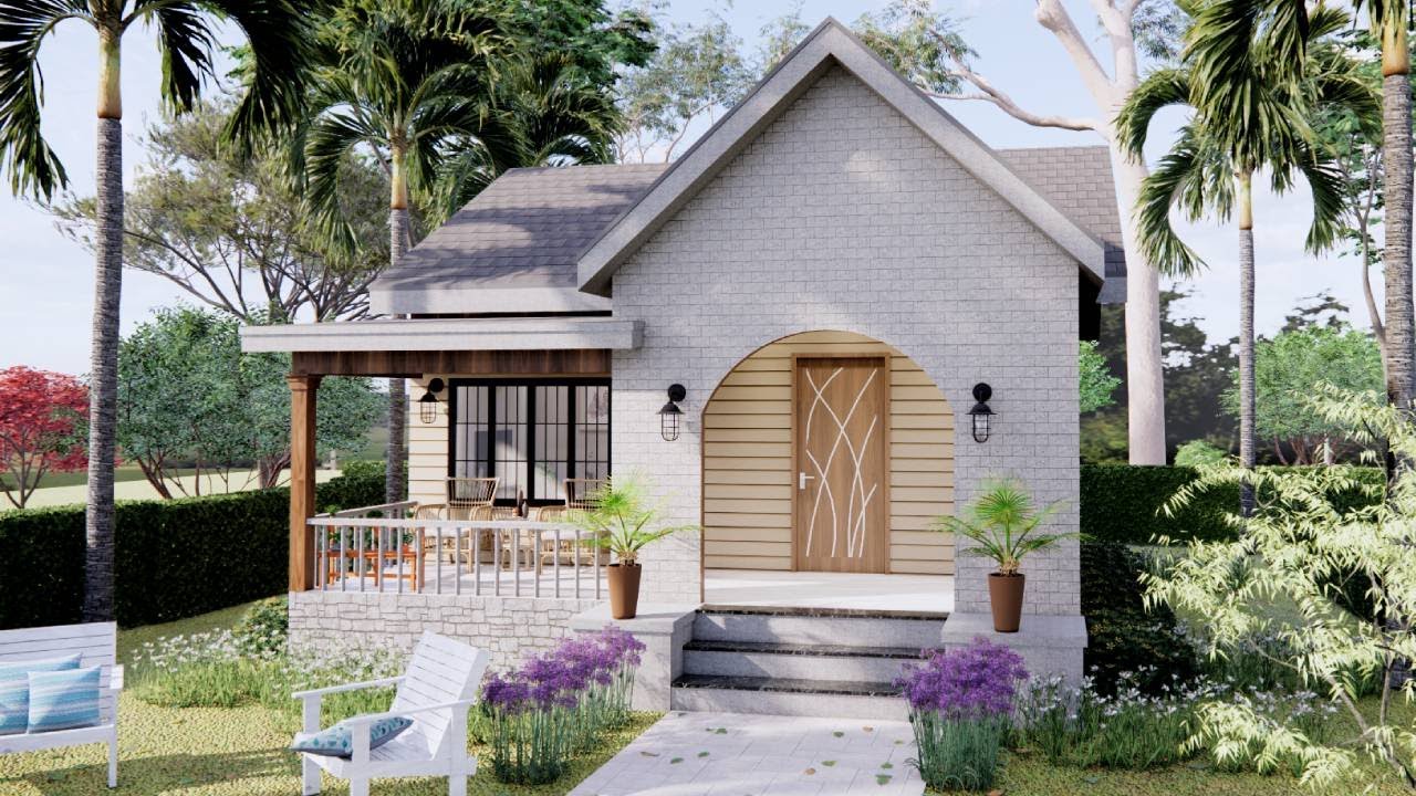 Gorgeous Tiny House of 56 Square Meters (603 sqft) only | Living Design ...