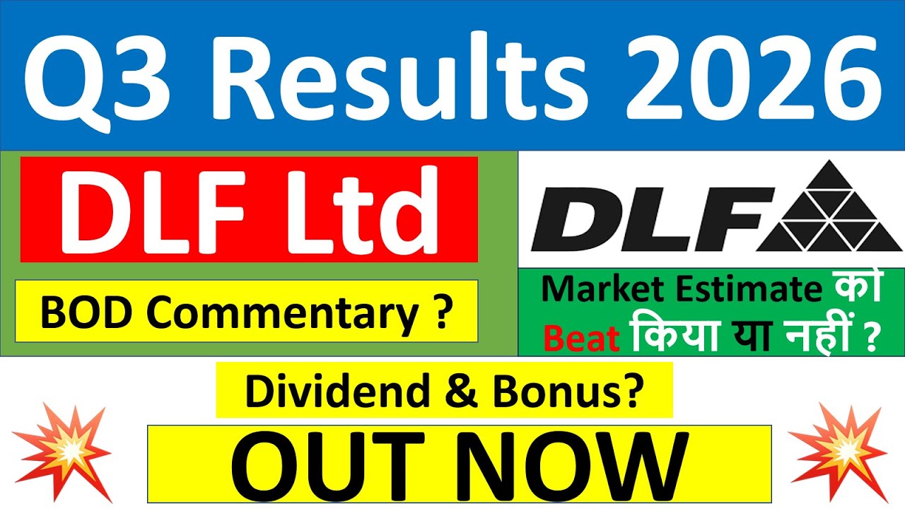 DLF q3 results 2026 | DLF results today | DLF Share News | DLF Share ...