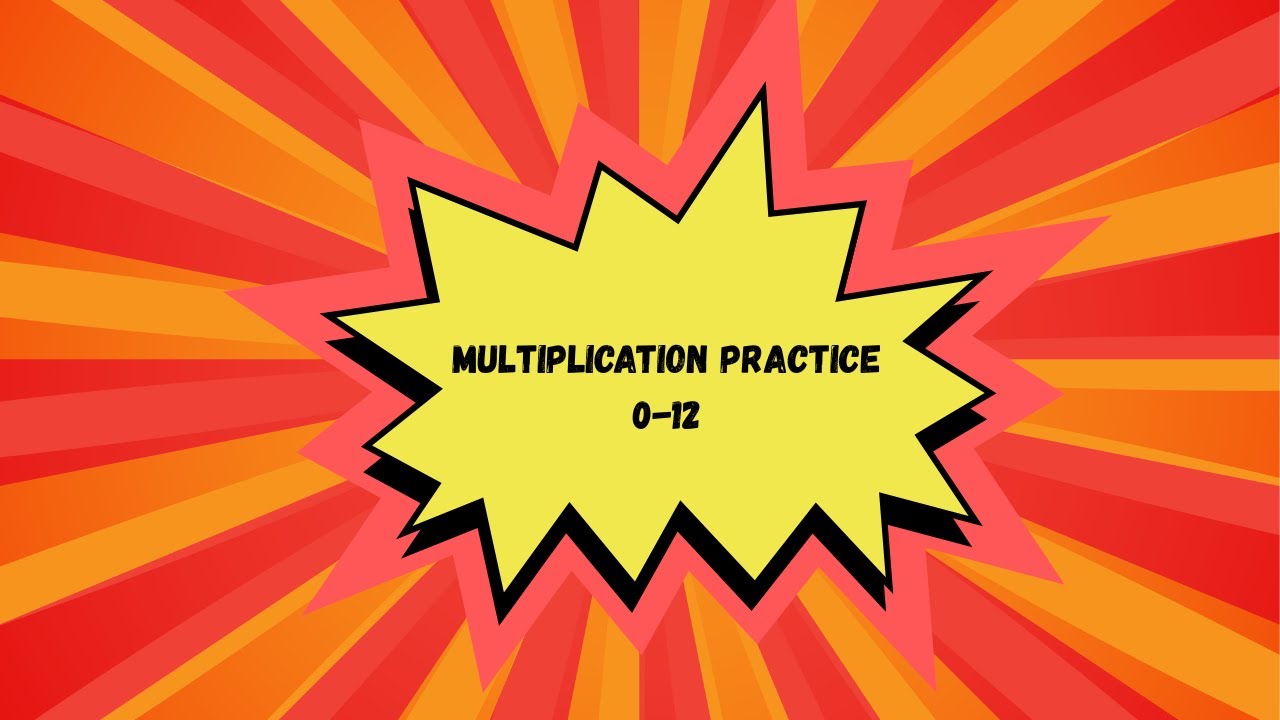 3rd Grade Multiplication Practice | Quick Drill (0–12 Facts) #math ...