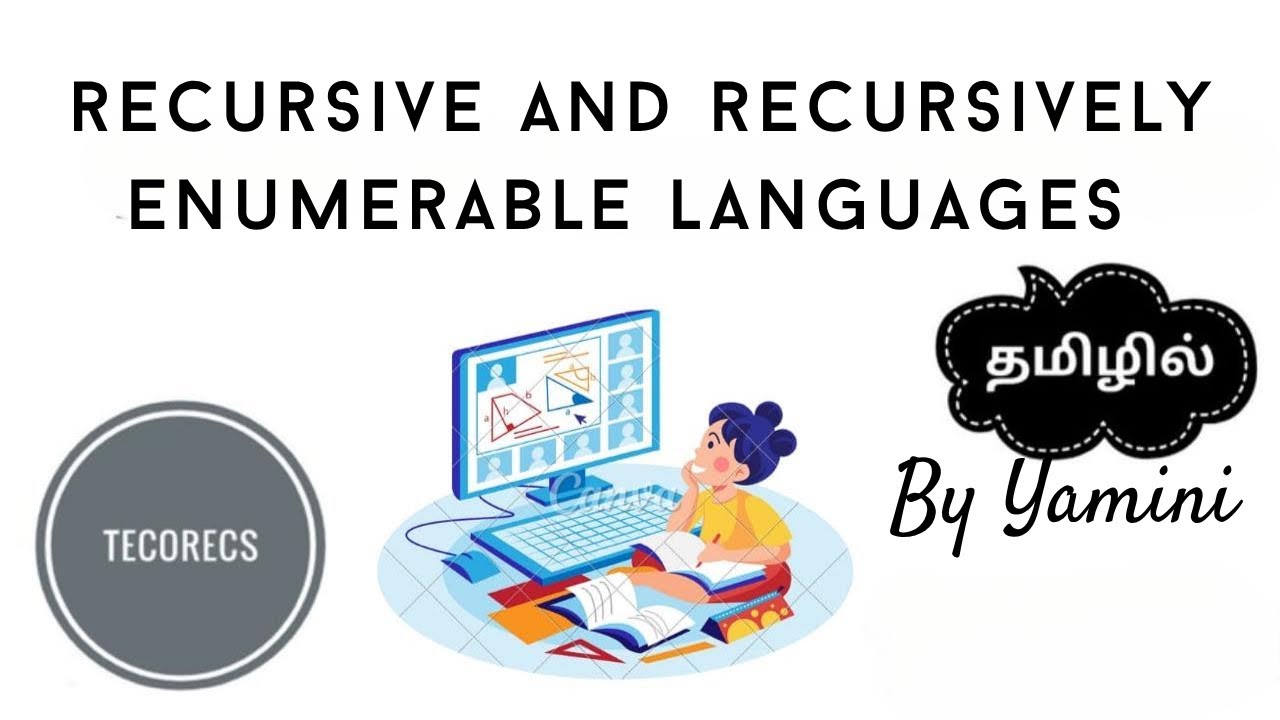 Recursive and Recursively Enumerable Languages | TeCoreCS | Tamil - YouTube