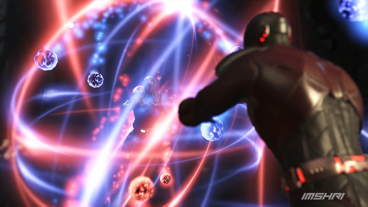 Atom Vs Atom Clash Dialogues Injustice-2 - YouTube