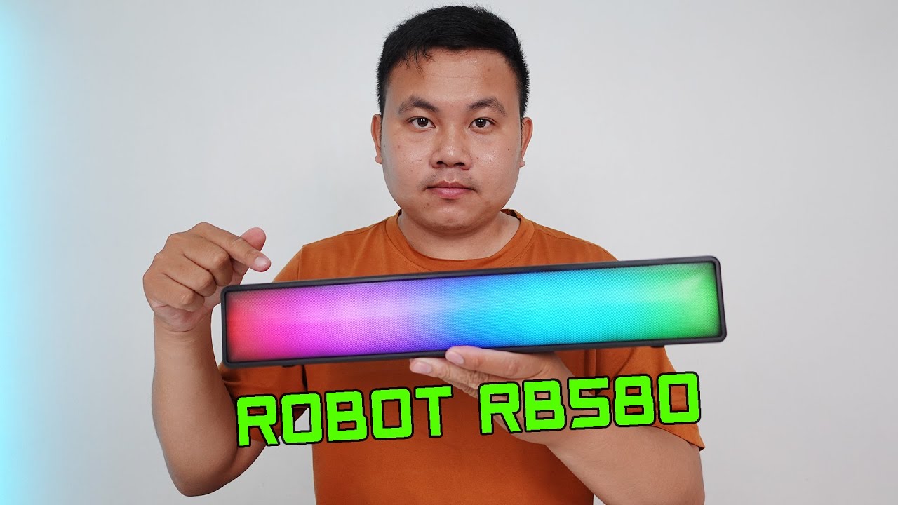 Bất ngờ với hệ thống LED RGB của Chiếc Loa này - ROBOT RB580 - YouTube
