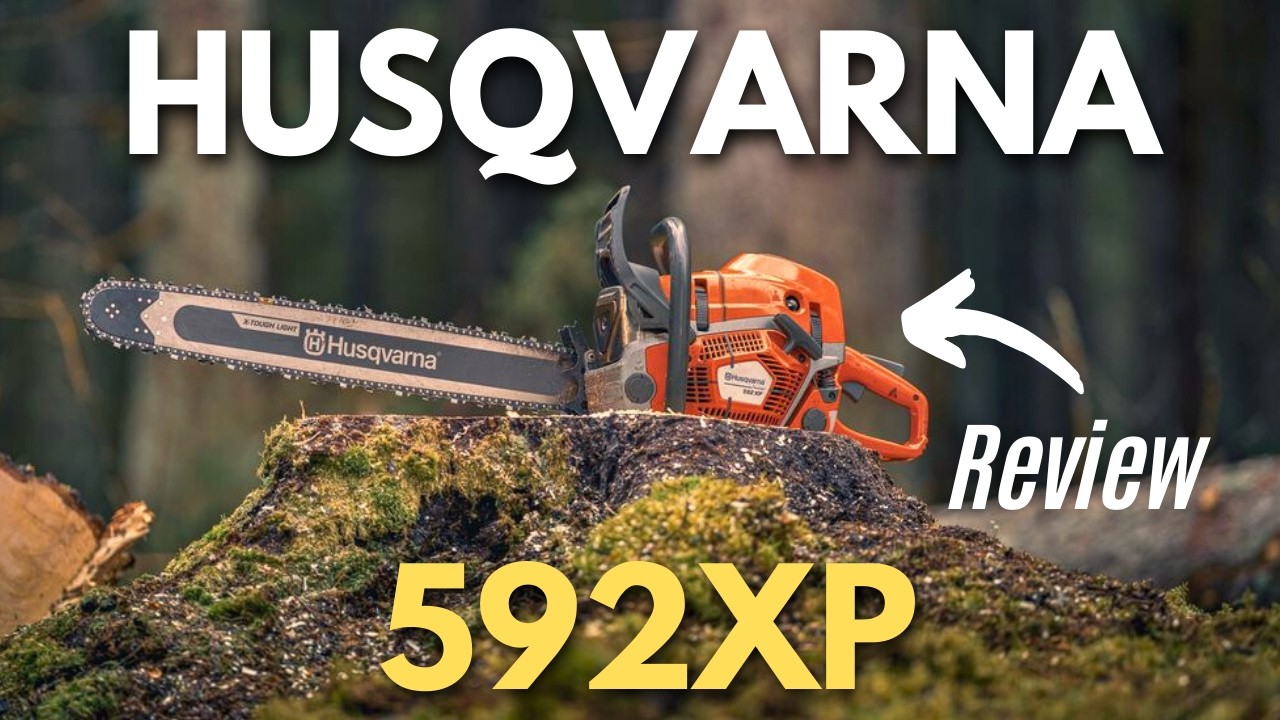 Husqvarna Chainsaw 592xp - Review - YouTube