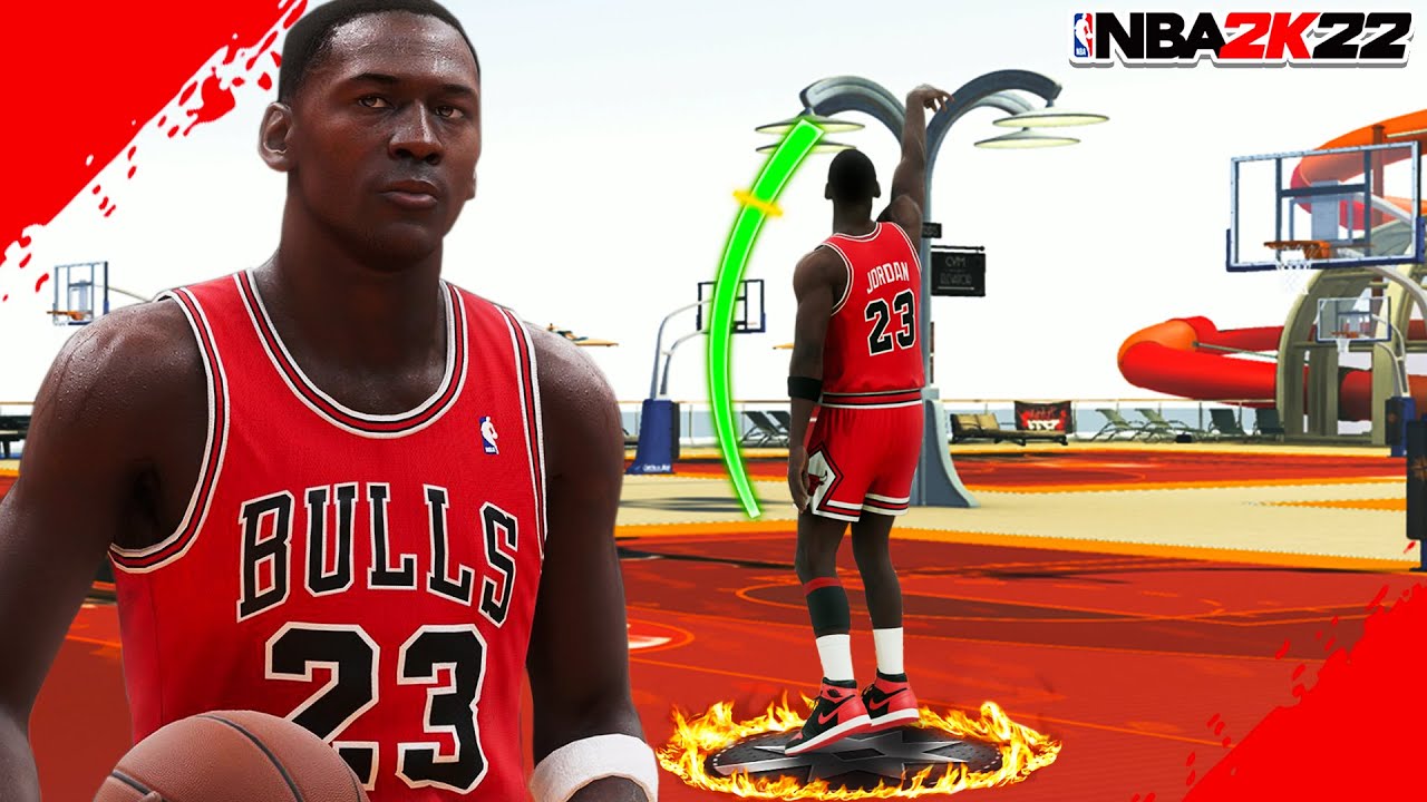 *NEW* MICHEAL JORDAN “SLASHING PLAYMAKER” BUILD On NBA 2K22 - ALL ...