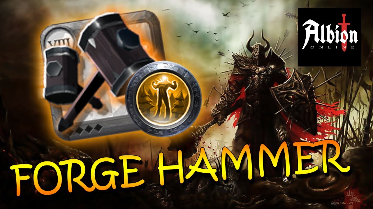 Forge Hammer Moment PVP #61 | Albion Online East Server - YouTube