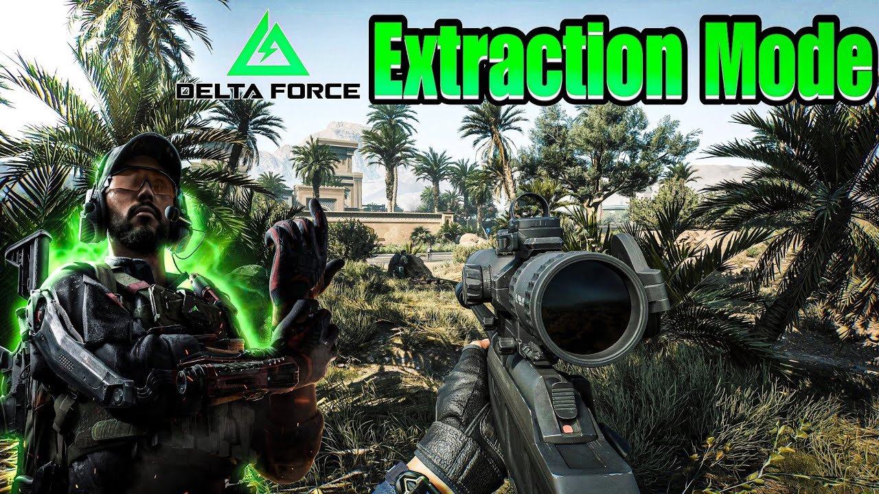 Delta Force Android Mobile Game||delta force gameplay-EXTRACTION MODE ...