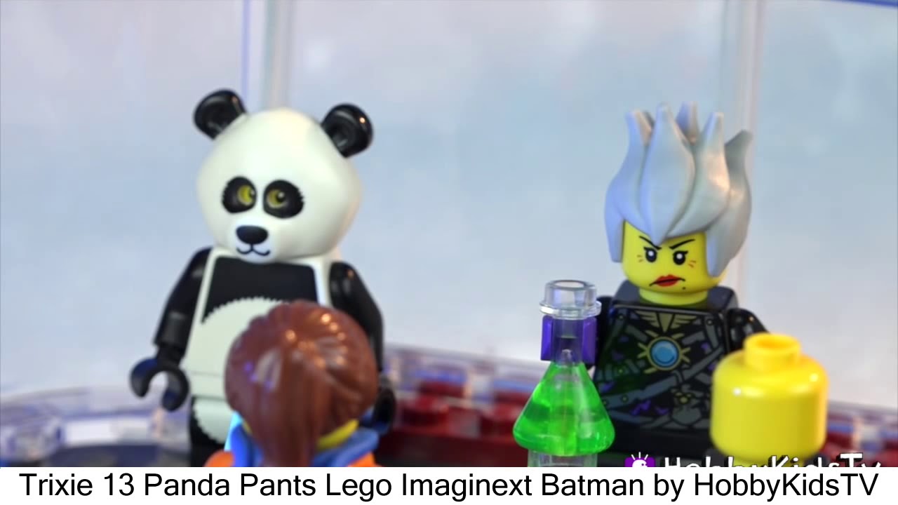 Trixie 13 Panda Pants Lego Imaginext Batman by HobbyKidsTV - YouTube