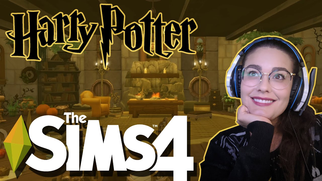 Hufflepuff Common Room | The Sims 4 Speed Build - YouTube