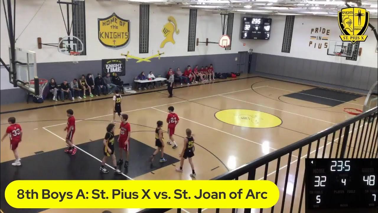 St. Pius X Basketball Games (Saturday, December 3rd, 2022) - YouTube