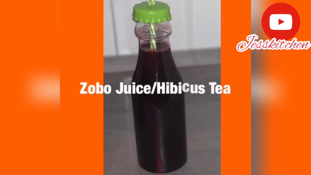 Zobo juice| hibiscus 🌺 Tea [ Recipe] - YouTube