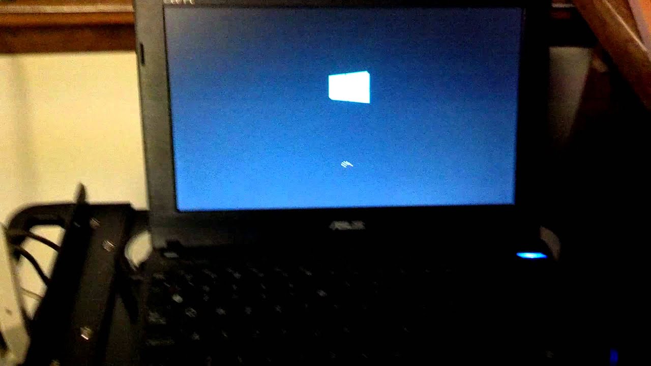 Asus Eeepc Flare 1025c Windows 8 Boot time - YouTube