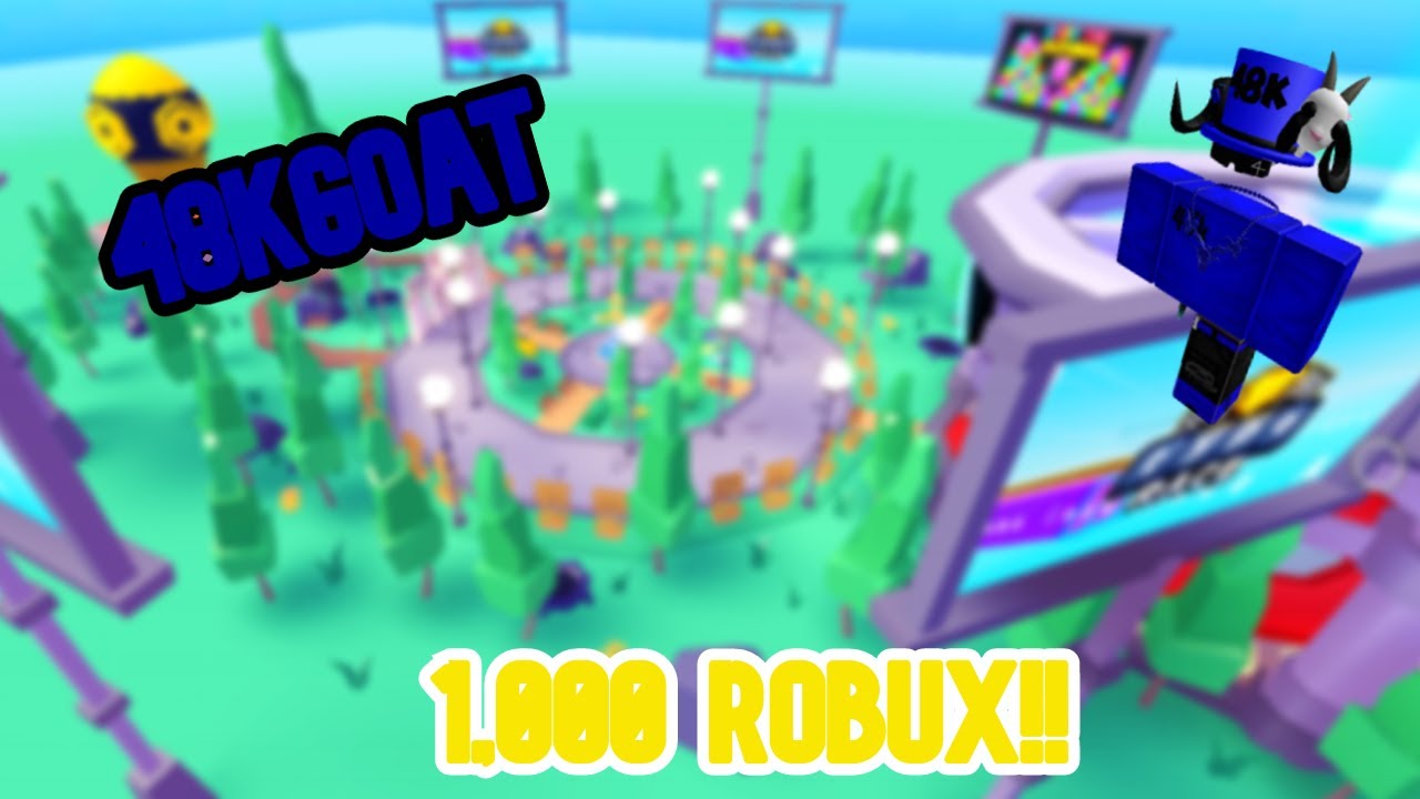 48kGoat Gave Me 1,000 Robux In Pls Donate!! - YouTube