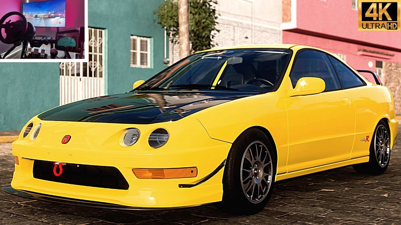 600HP Honda Integra Type R | Forza Horizon 5 | Thrustmaster T300RS ...