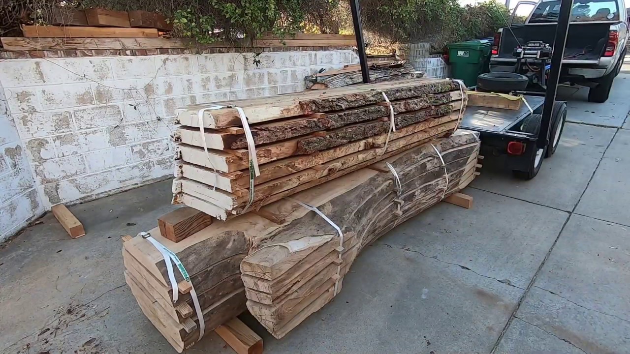 Successful loading and slabbing a 3000lb Elm tree- Urban logging/Hudson ...