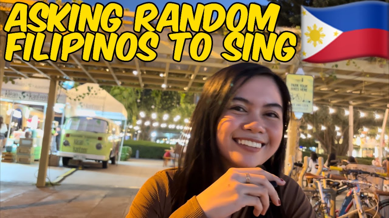 CAN ALL FILIPINOS SING? Street Interview - Philippines ...