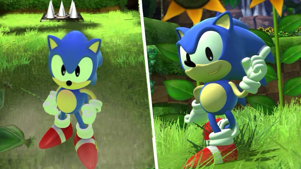 Sonic Generations - Classic Sonic in 3D Stage - YouTube