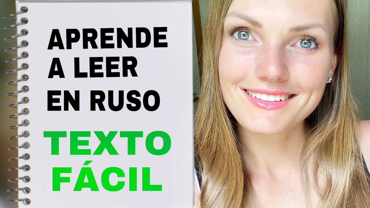 Aprende Como Leer en RUSO rápido con un Texto Fácil,Curso de idioma ...
