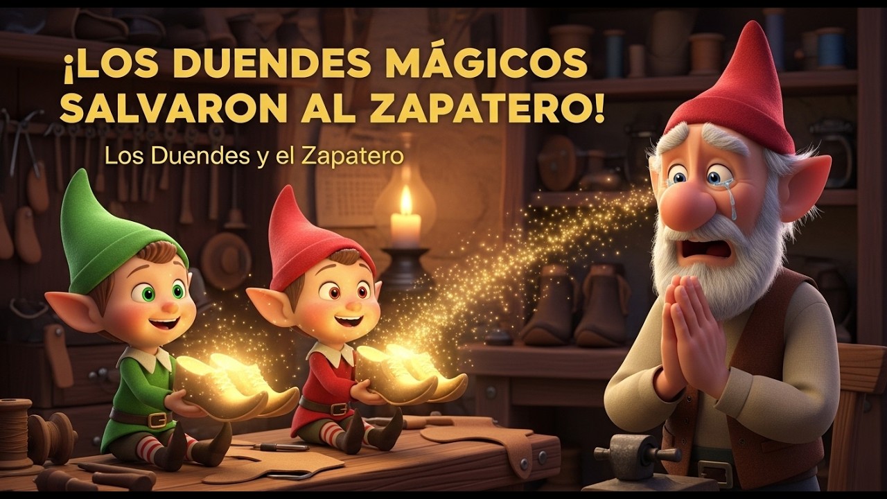 Los Duendes y el Zapatero Cuento Popular de los Hermanos Grimm sobre la ...