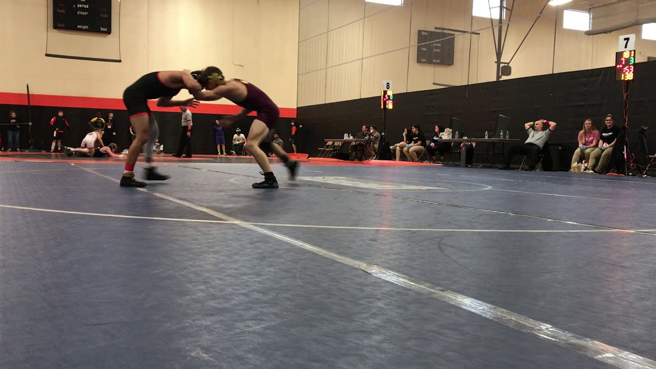 Anthony Mancilla beats IHSA State-Ranked Wrestler at Dvorak 11-4 ...