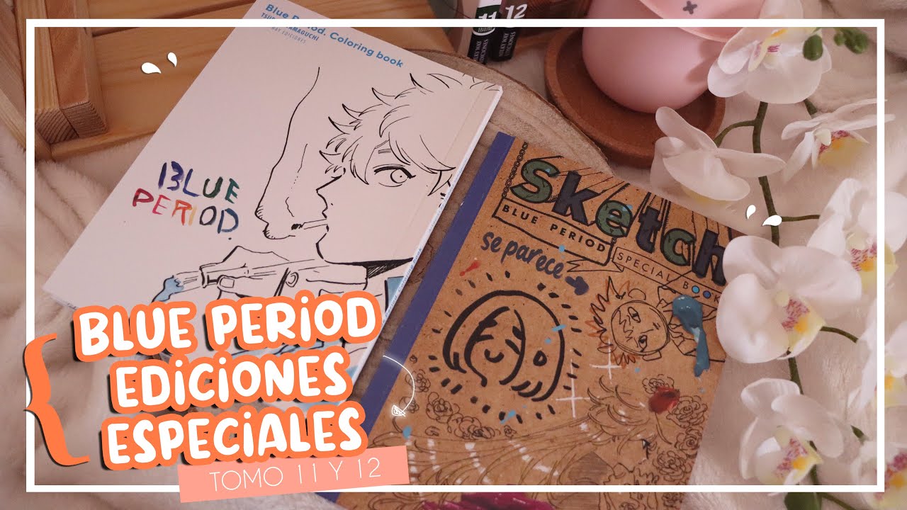 COLORING BOOK + SKETCH SPECIAL BOOK | BLUE PERIOD ESPECIALES TOMOS 11 Y ...