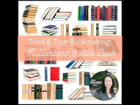How to Make a Stick & Rubber Band Book - YouTube